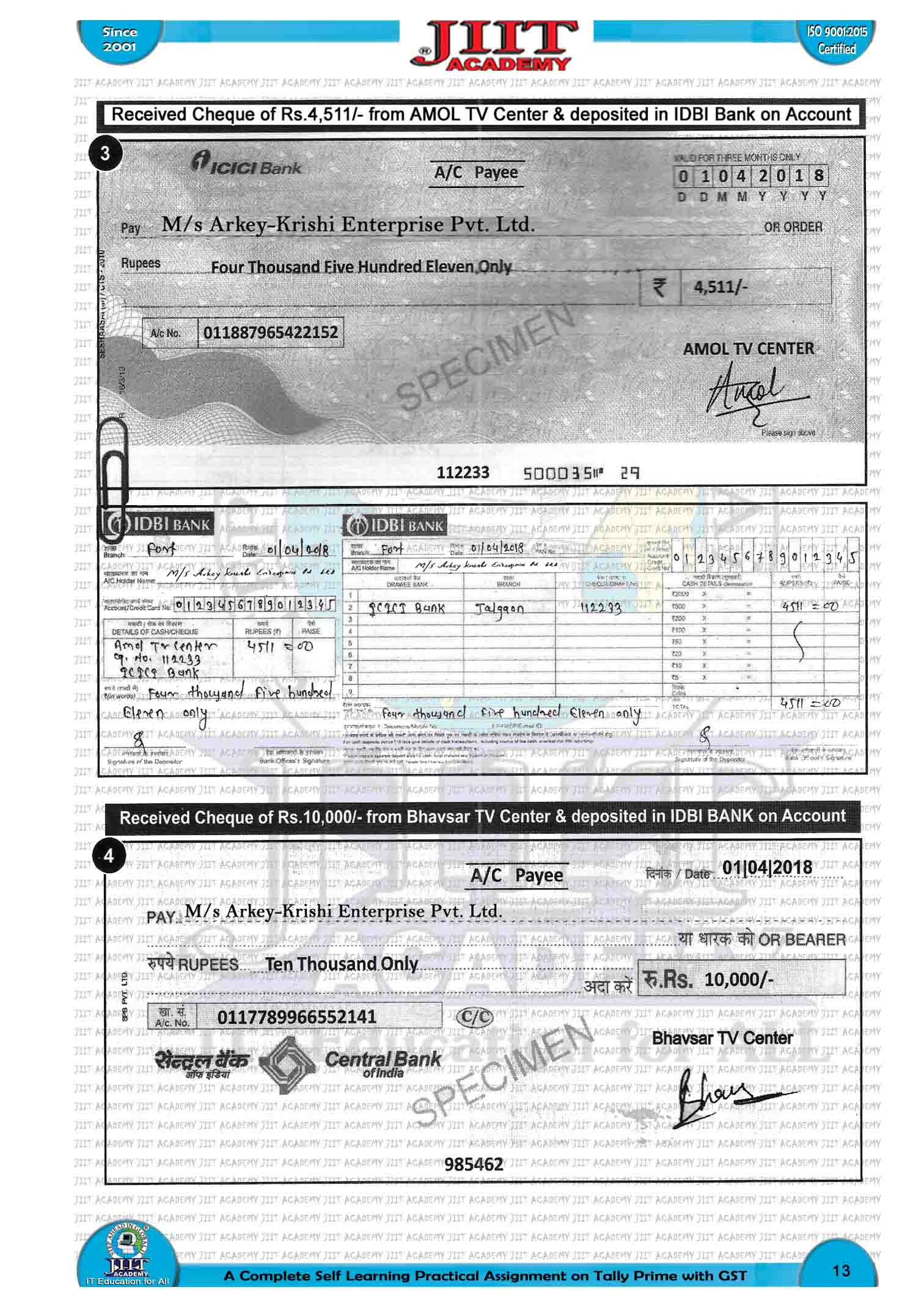Complete Practical on Advanced Tally Prime - Self Study
